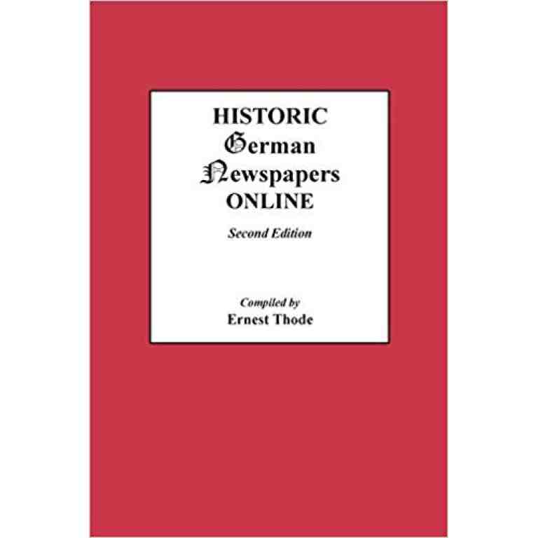 Historic German Newspapers Online. Second Edition - Genealogical.com