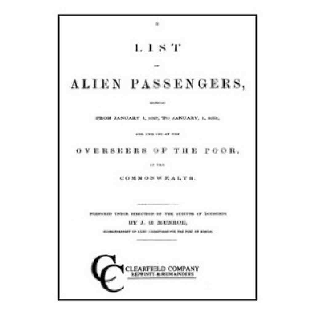 Passenger Lists Archives - Genealogical.com